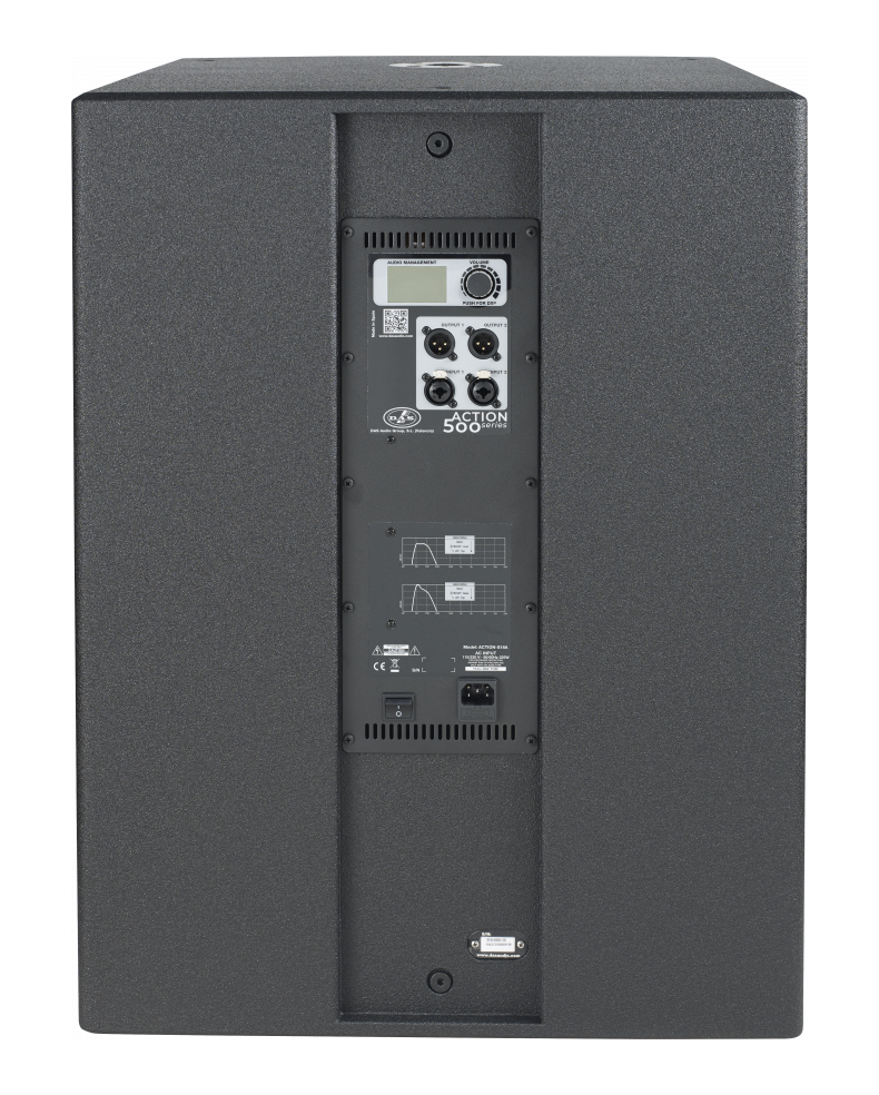 DAS AUDIO ACTION-S18A Активный субвуфер, 18'' динамик (18FW4 ...