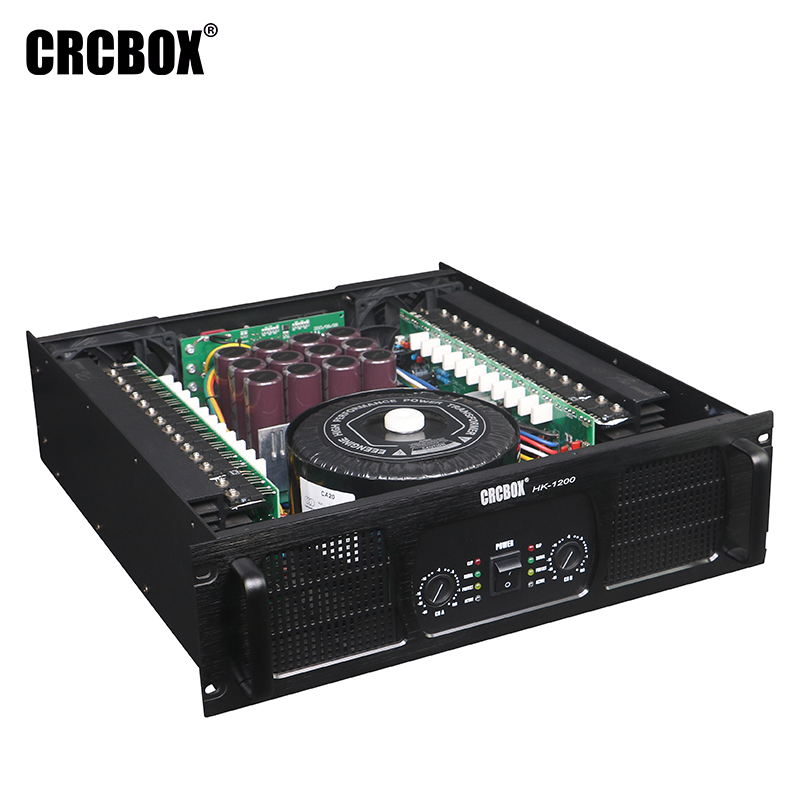 CRCBOX HK-1200 Усилитель мощности, 2 х 1300 Вт 8Ω, 2 x 2000 Вт 4Ω, мост: 4050 Вт 8Ω. NEOPIX.RU ...