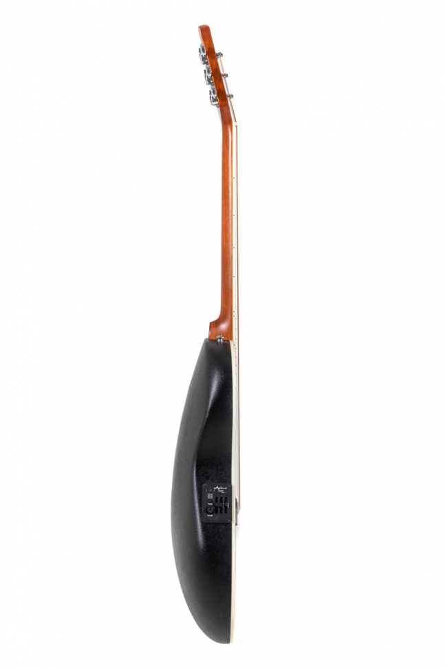APPLAUSE AB28-5S Super Shallow Bowl Cutaway Black Satin гитара ...