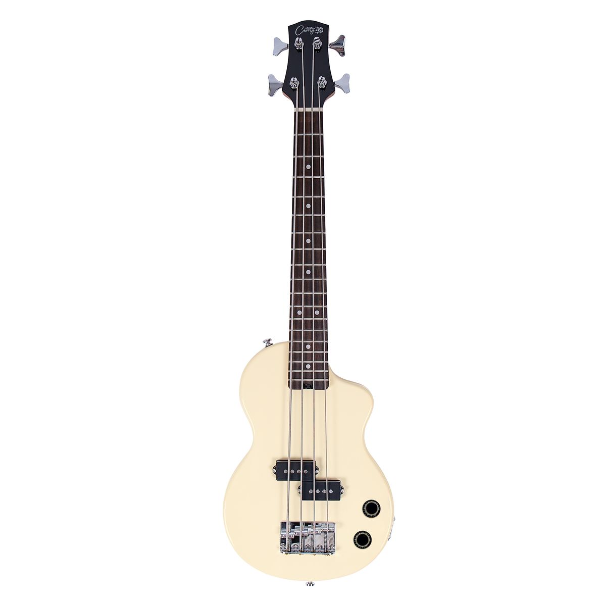 Carry-On ST Bass VW Тревел бас-гитара белая. NEOPIX.RU - интернет-магазин