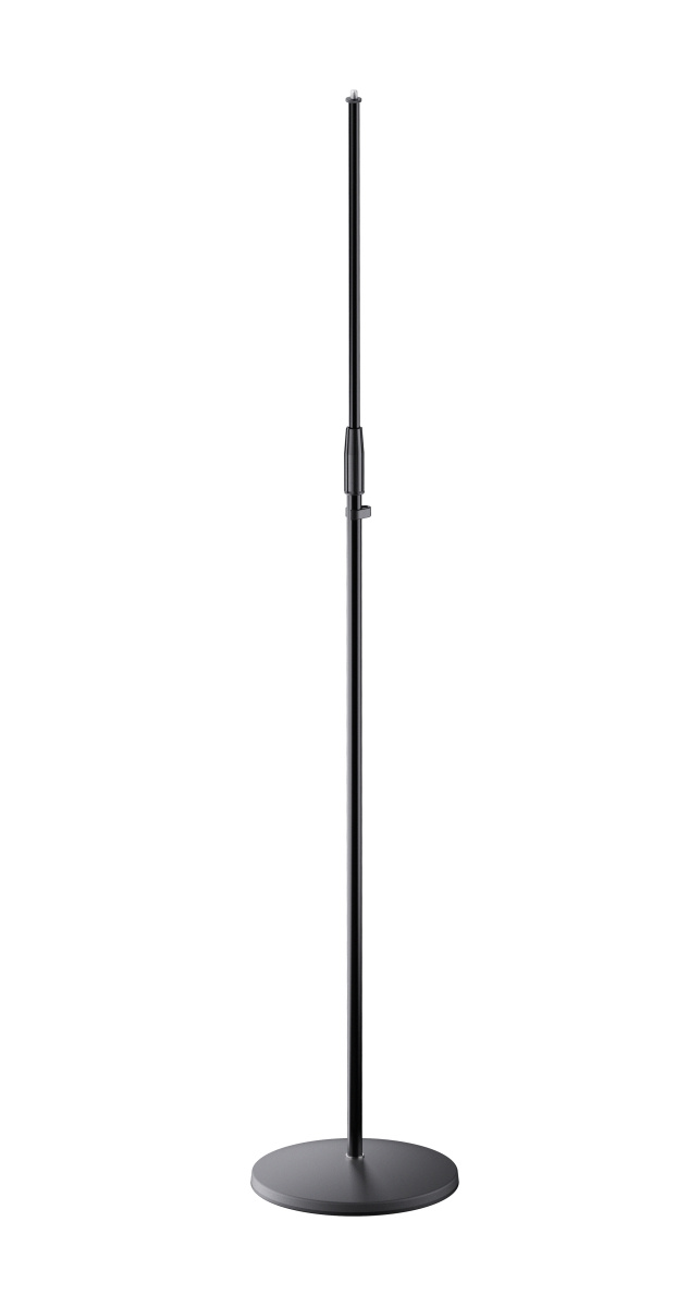 K&M 26050-300-55 Прямая стальная микрофонная стойка на тяжелом круглом ...