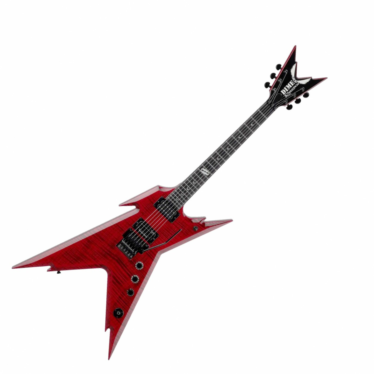 Dean USA Razorback Flame top электрогитара стелс ,22 лада,Floyd rose ...